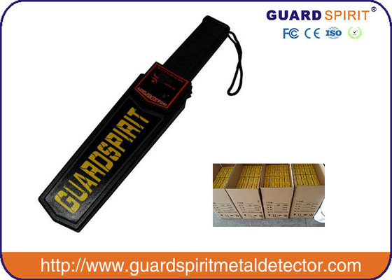 CE Approved 9V Portable Security Metal Detector , Handheld Metal Scanner For Security