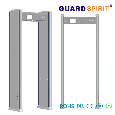 Portable Door Frame metal detector body scanner Airport access control LED Alarm