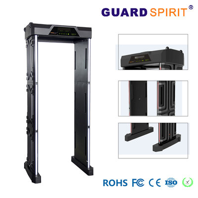 Outdoor Waterproof Multi Zone Door Frame Metal Detector Portable With 6 Alarm Zones