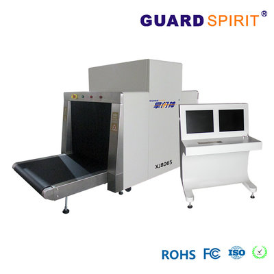 Post Office X Ray Luggage Scanner , Double Energy X Ray Inspection System Large Scanner Area