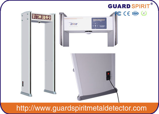 High Sensitivity Walk Through Metal Detector / Archway Metal Detector With CCTV Camera