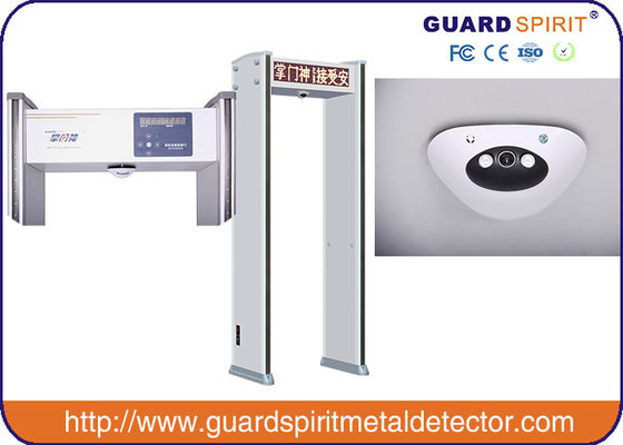 6/12/18 Zones Archway Metal Detector Door , Security Body Scanning System With CCTV Camera