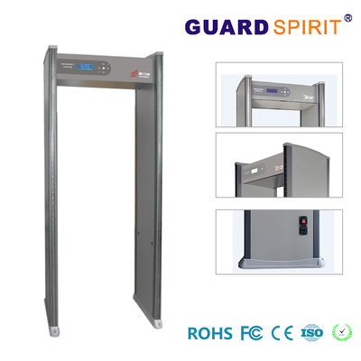 255 Level Portable Door Frame Metal Detector Adjustable Alarm Time Controller Setting