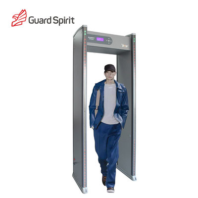 255 level sensitivity airport security 18 zone full body walk through metal detector door