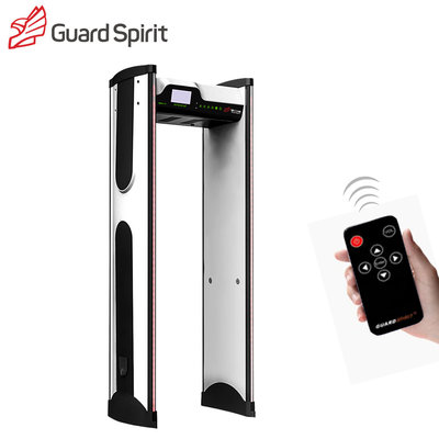 Self diagnostic LCD Display Metal Detector Gate with Low power Indicator