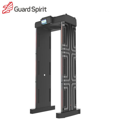 18 Zones LCD Screen IP54 Walkthrough Metal Detector door frame With backup battery