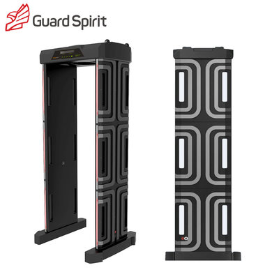 LCD / LED Screen Portable Metal Detector Door Frame , airport security metal detectors