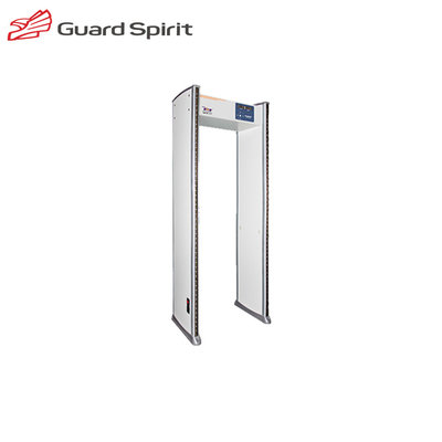 6 Detect Metal Detector Gate Walk Through Scanner Gate With LED Side Light