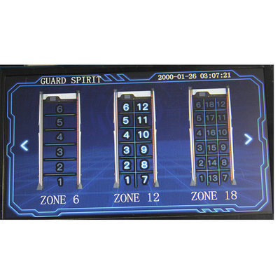 Rapid Installation walk through Metal Detector 6/12/18 Zones With LCD Screen