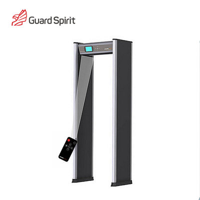 255 Steps Multi Zone Walk Through Metal Detector Gate / Archway Metal Detector With LCD Screen