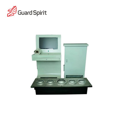 RS232 / RS422 Under Vehicle Surveillance System , fixed type under vehicle scanner for car security