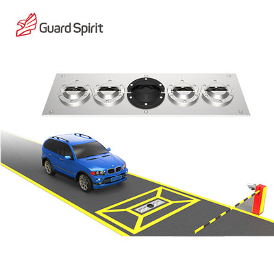 22 inch LCD display security system , fixed type under vechile scanner for car inpsection