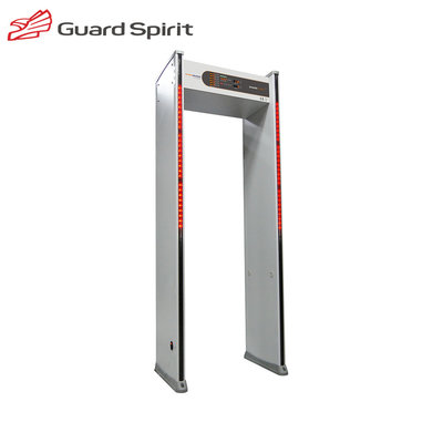 6/12/18/33 Zones Airport Door Frame Metal Detector Gate CE ROSH Approval