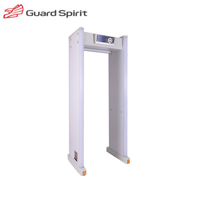 Large Screen LCD Walk Through Metal Detector Gate 6/8/12/16/18/24/33/45 Zones