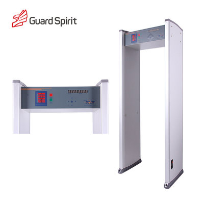 High Sensitivity Security Metal Detectors , Full Body Scanning Walk Through Metal Detector For Security