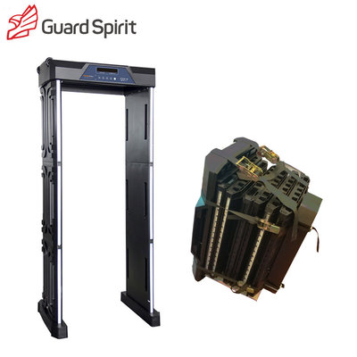 IP55 Walk Through Security Scanners , Door Frame Metal Detector Airport With Battery