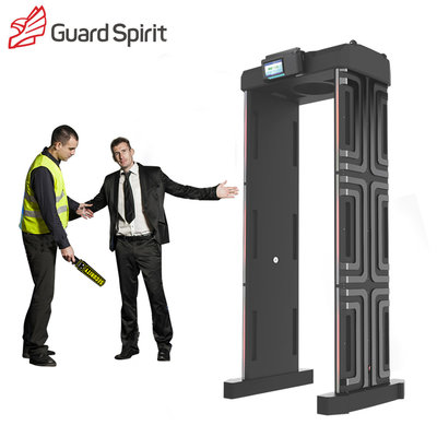Sports Stadium Inspection Foldable Portable Metal Detector Body Scanner 355 Level Sensitivity