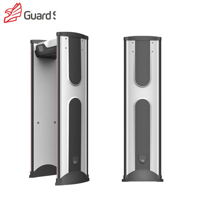 Multi Language 18 Zones Door Metal Detector Portable Lcd Intelligent Display