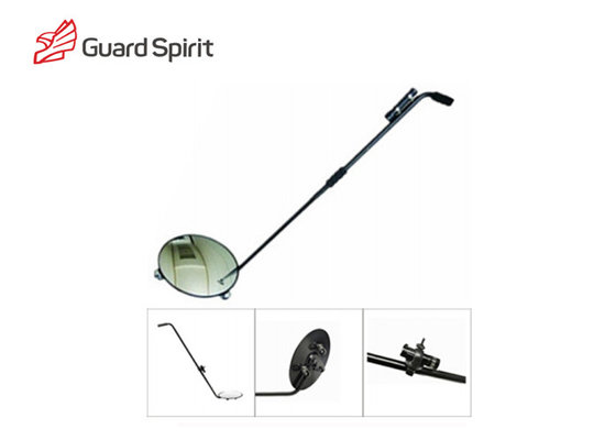 Circle And Square Shape Under Car Search Mirror With Over 1m Handle Bar
