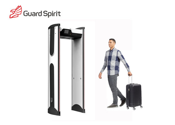 Two Alarm Mode Body Security Scanner Metal Detector Portable No Harm To Human