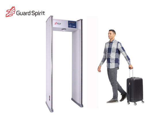 Camera Full Body Metal Detector Archway Lcd Advertising Display Counting Percentage