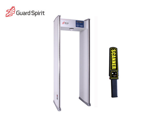 Tall airport Walk Through Metal Detector scanner pass ISO , CE, certificate