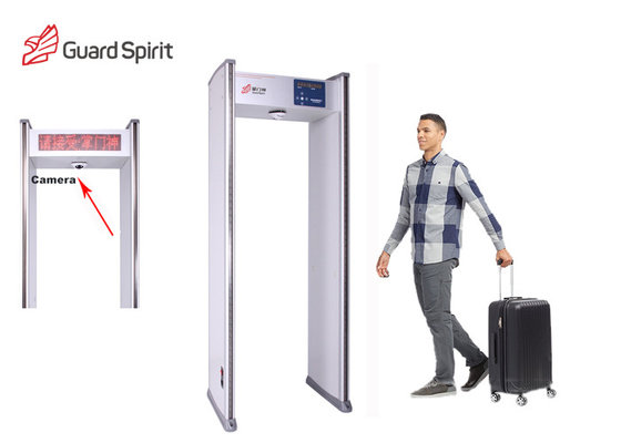 Tall airport Walk Through Metal Detector scanner pass ISO , CE, certificate