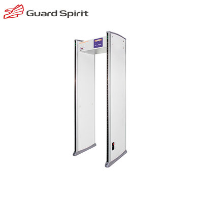 Full Body 6 Zones Security Walk Through Gate , 255 Degree Sensitivity Level
