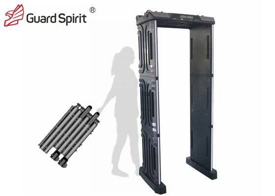 XYT210A8 355 degree sensitivity level Portable walk through metal detector gate