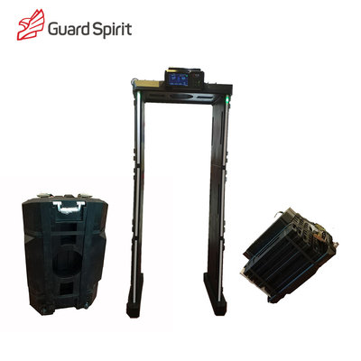High sensitivity Outdoor Security Portable door frame Arched metal detector gate waterproof