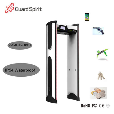 Intelligence Multi Zone Metal Detector Archway For Airport Security , 299 Level Sensitivity
