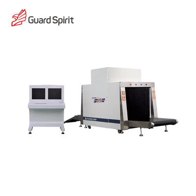 CE standard 100*100cm Tunnel X ray Luggage Scanner , baggage x-ray machine for safeguard