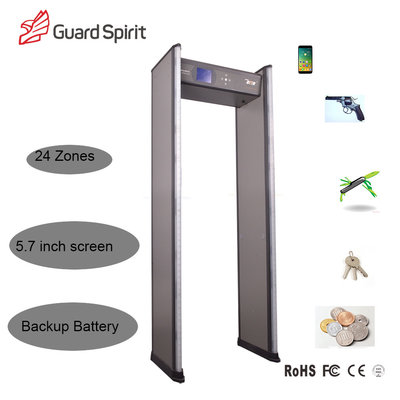 Guard Spirit 24 Zone Security Walk Through Archway Metal Detector For Hotel