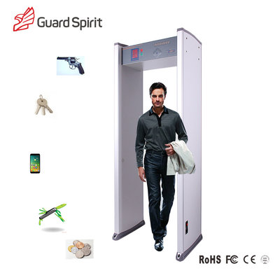 255 Steps Full Body Security Scanner / Walk Through Metal Detector With High Sensitivity