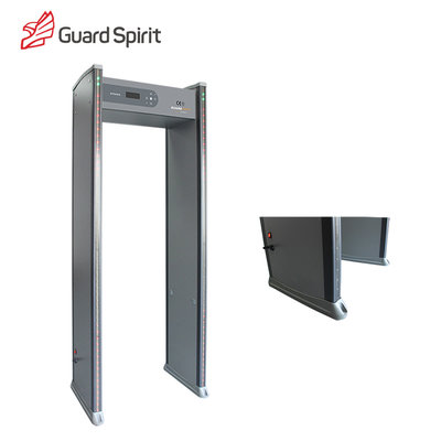 18 Zone Electronic Door Frame Metal Detector / Walk Through Metal Detection For Security