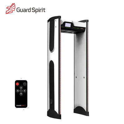 IP55 Waterproof Door Frame Metal Detector Big Display Low Radiation Power