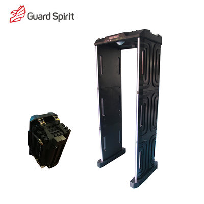 Security Walk Through Metal Detector , Foldable Door Frame Metal Detector