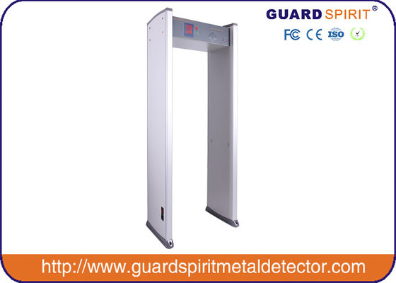 Professional Portable Walk Through Metal Detector 6 ZONE  For Exhibition Center