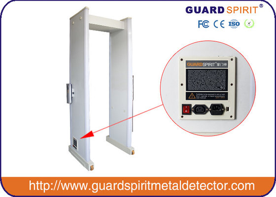 Public Security Access Control Multi Zone Door Frame Metal Detector For Railway Stations , Jail