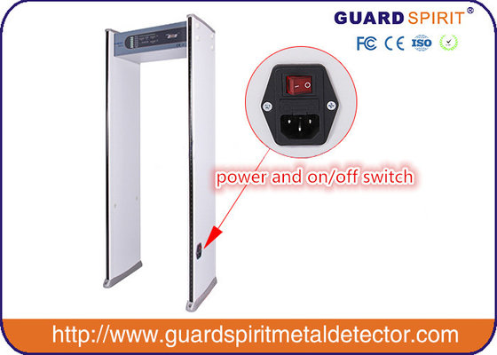Harmless To Pergant Woman Children Metal Detector GateLED Light Indicate Alarm