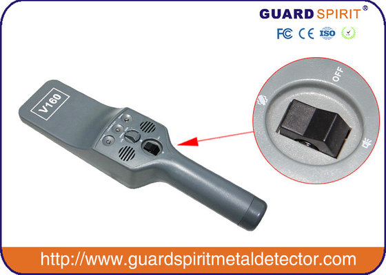 Ultra High Sensitive Hand Held Metal Detector Wand Portable For Gold Workshop