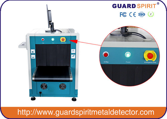 High Resolution X-Ray Inspection Machine / Security Baggage Scanner For Hotel , Railway , Logistics