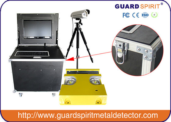 Explosives Bomb Detecting Mobile Under Vehicle Surveillance System