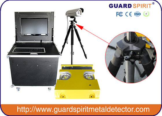 Explosives Bomb Detecting Mobile Under Vehicle Surveillance System