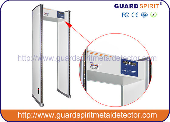 6 Detecting Zones Arco Door Frame Metal Detector Walk Through For Customs Port