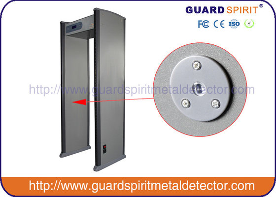 Door Guard Spirit Portable Walk Through Metal Detector Scanner Lcd Display Screening