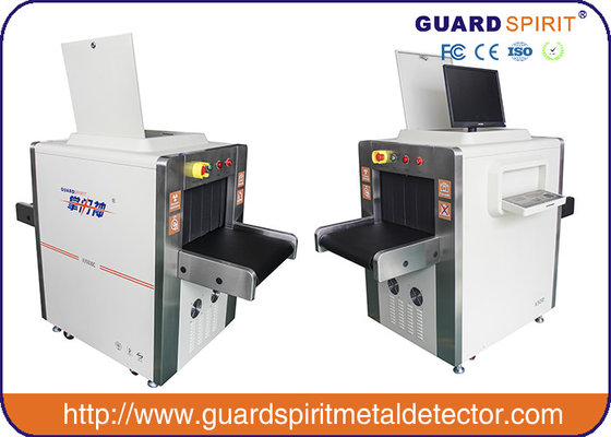 50*30cm Small Tunnel Security Baggage Scanners , X ray Luggage Scanner For Hotel / Customs / Subway