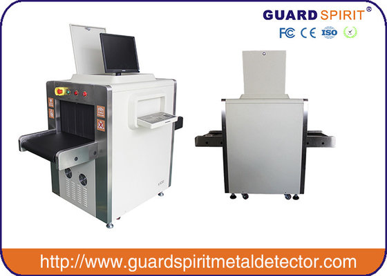 Small Size Airport X Ray Baggage Scanner , Security Inspection System With 40AWG Wire Resolution