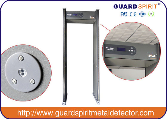 High Sensitivity Anti - Interference Walk Through / Archway Metal Detector Gate For Security