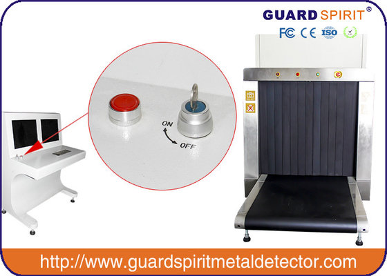 38AWG Wire Resolution Large Tunnel X Ray Baggage Scanner / Inspection Machine For Security
